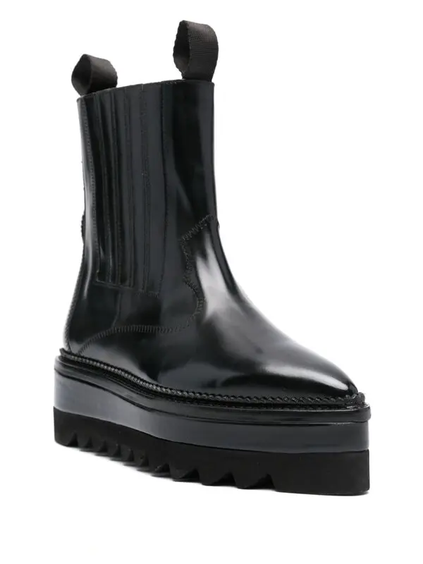 Toga Stud-embellished Platform Boots