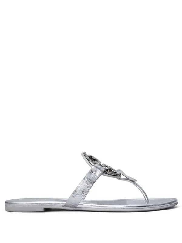 Tory Burch Miller Logo-plaque Sandals