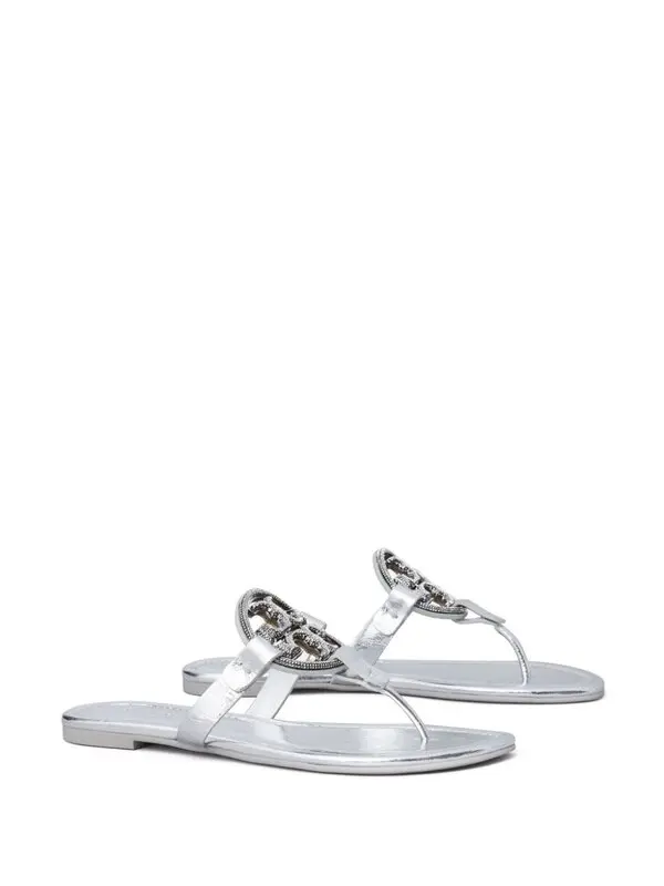 Tory Burch Miller Logo-plaque Sandals