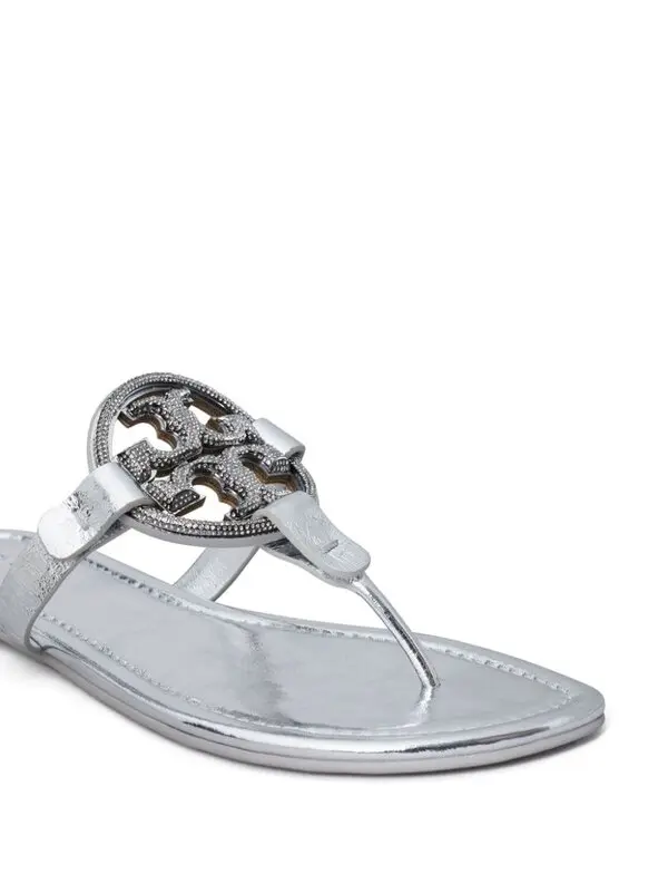 Tory Burch Miller Logo-plaque Sandals