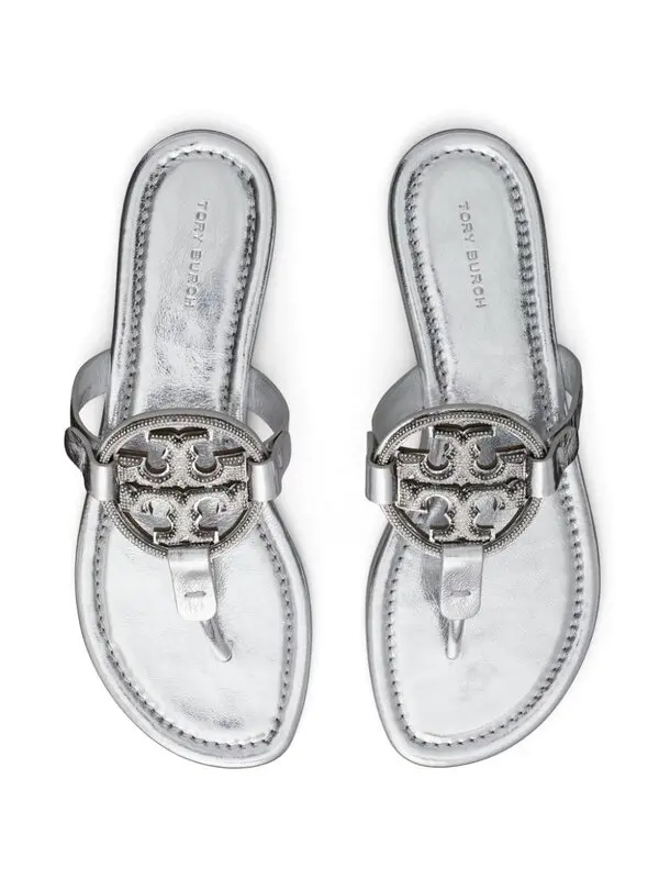 Tory Burch Miller Logo-plaque Sandals