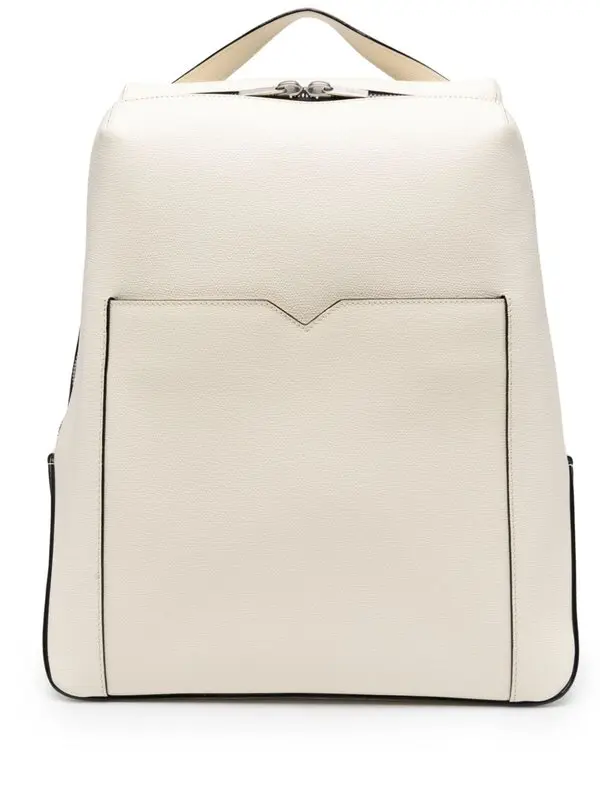 VALEXTRA Grained-leather Backpack