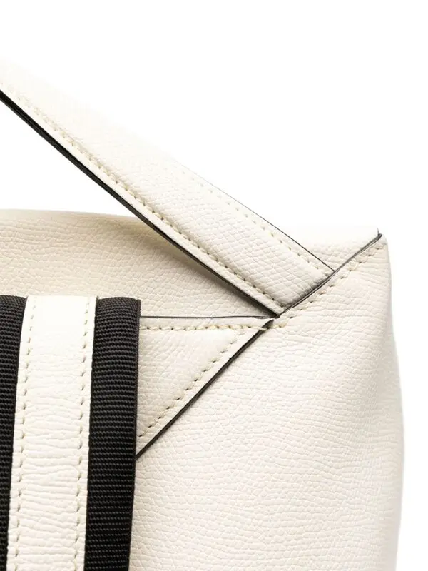 VALEXTRA Grained-leather Backpack