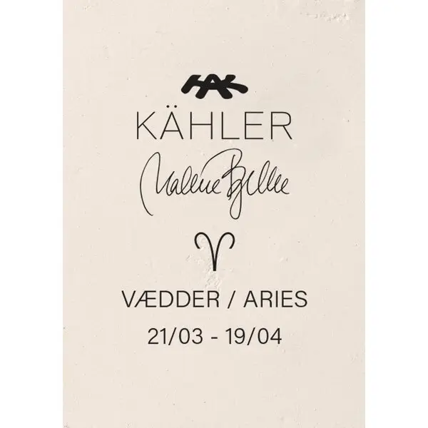 Rosendahl Kahler Astro Aries Sculpture
