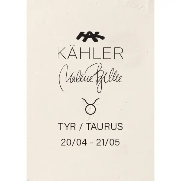 ROSENDAHL Kahler Astro Taurus Sculpture