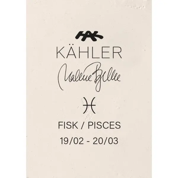 Rosendahl Kahler Astro Pisces Sculpture