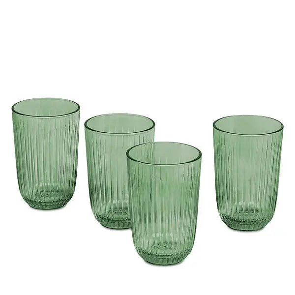 ROSENDAHL Kahler Hammershi Tumbler, Set Of 4 - Green