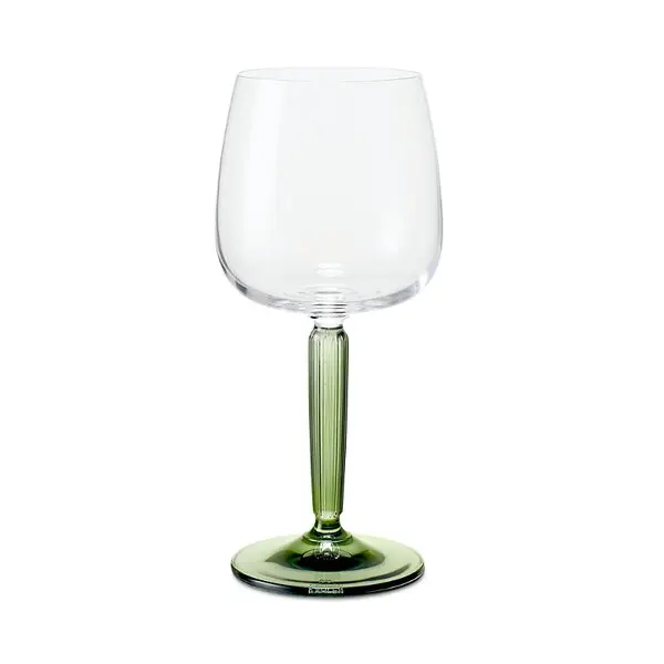 ROSENDAHL Kahler Hammershi White Wine Glass, Set Of 2 - Green