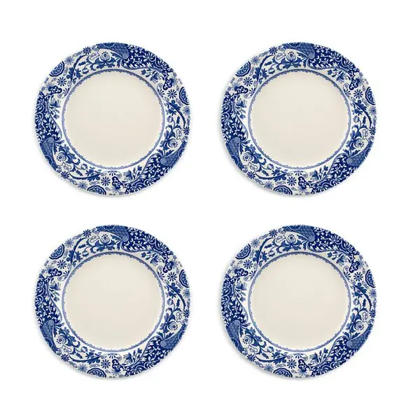 SPODE Italian Brocato Salad Plate, Set Of 4 - Blue