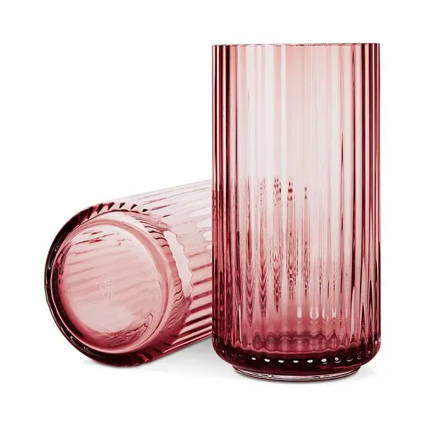 Rosendahl Lyngby Vase, Mouth Blown Glass - Red
