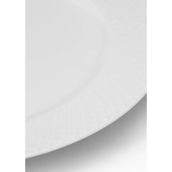 ROSENDAHL Lyngby Porcelain Rhombe Dinner Plate