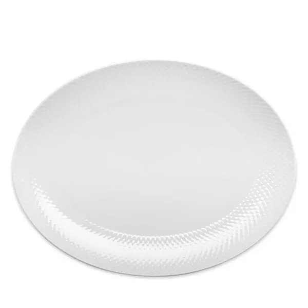 Rosendahl Lyngby Porcelain Rhombe Oval Serving Dish