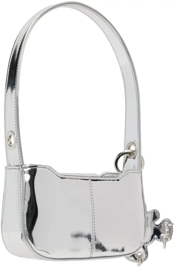 Justine Clenquet Dylan Bag In Silver - 40% Off | Editorialist