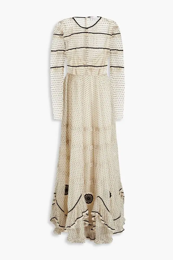 chinese dress ladies Spring 2012 Valentino Prettiest Strapless Cotton Lace Dress – Shrimpton  Couture