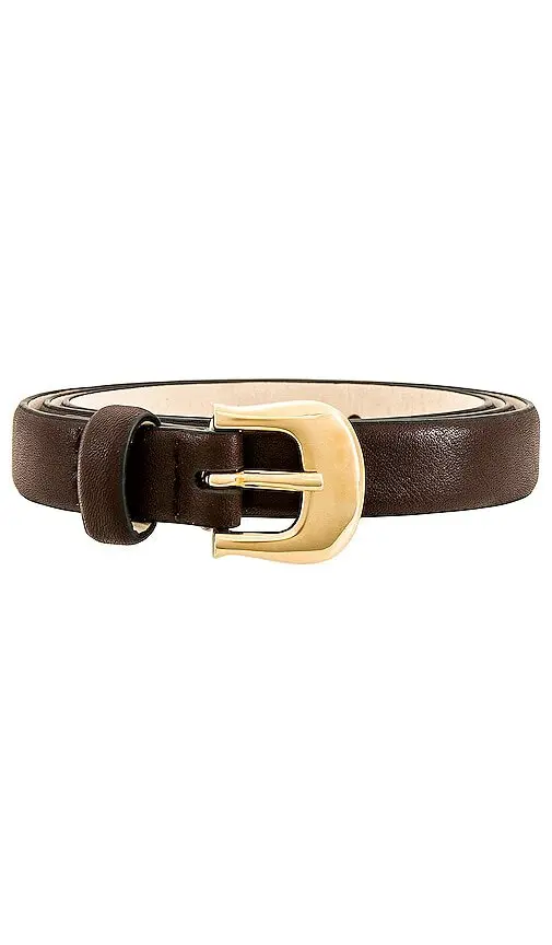 B-Low The Belt Talia Mini Belt In Chocolate & Gold - 38% Off 