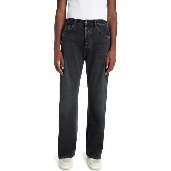 Acne Studios 2021 Loose Fit Jeans - Black | Editorialist
