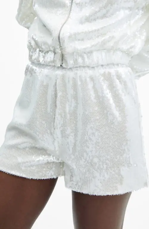 Mango Sequin Fitted Shorts