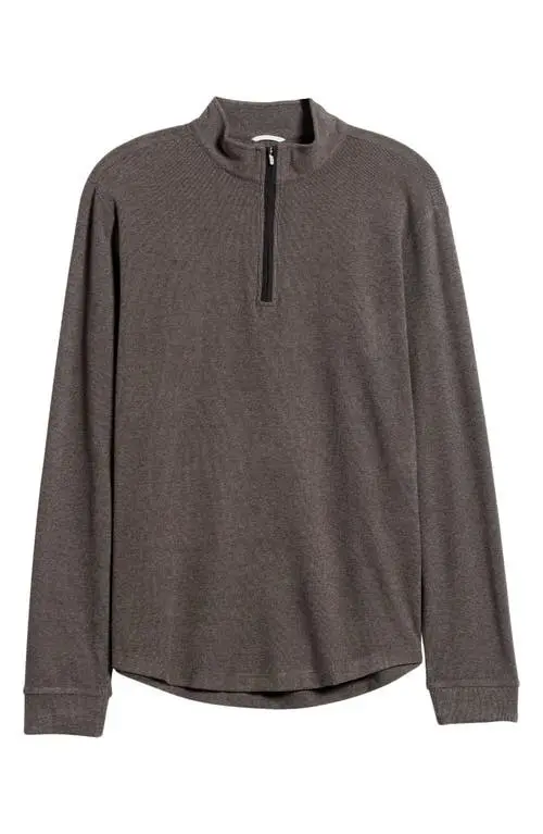 SWANNIES Emery Quarter-zip Golf Pullover - Charcoal