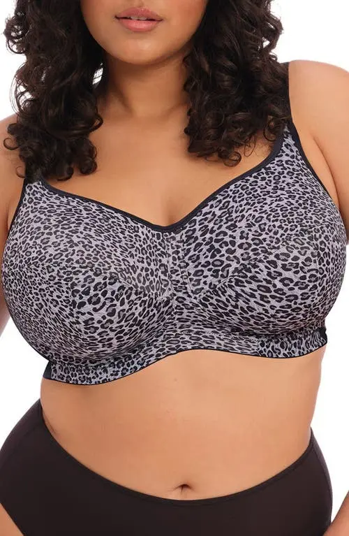 GODDESS Celeste Soft Cup T-shirt Bra - Gray Leopard