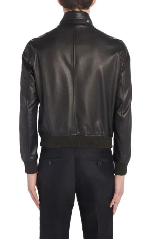 TOM FORD Harrington Leather Bomber Jacket