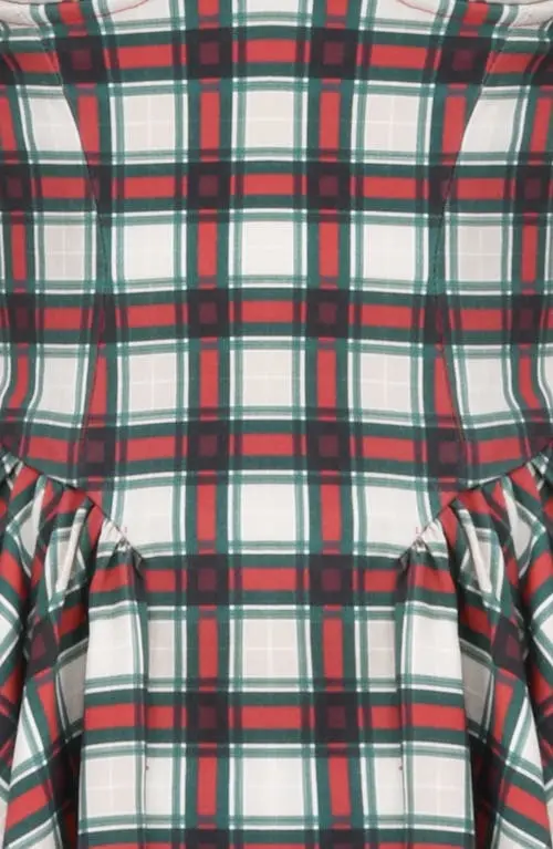 House Of Cb Eliza Tartan Midi Dress In Red Tartan Print - 50% Off |  Editorialist