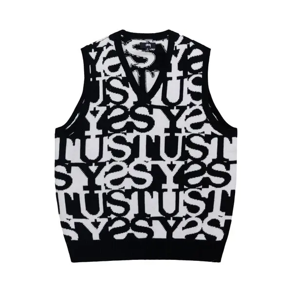 StÜssy Stacked Sweater Vest - Multicolor