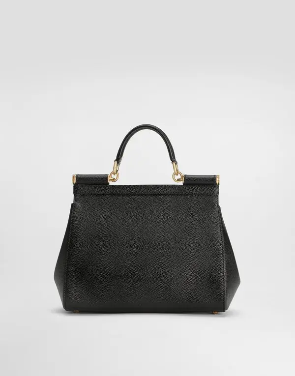 Dolce & Gabbana Large Sicily Handbag - Black
