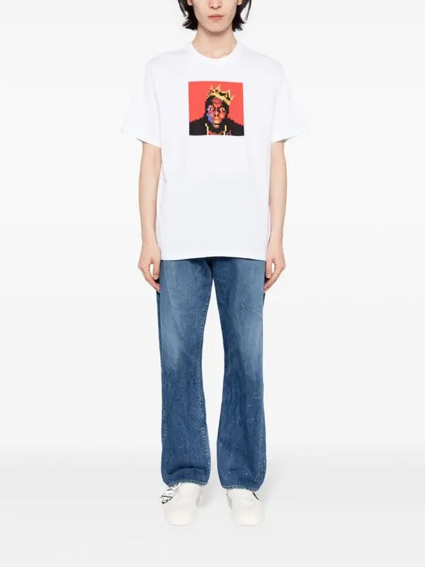MOSTLY HEARD RARELY SEEN Biggie Appliqué-detail T-shirt