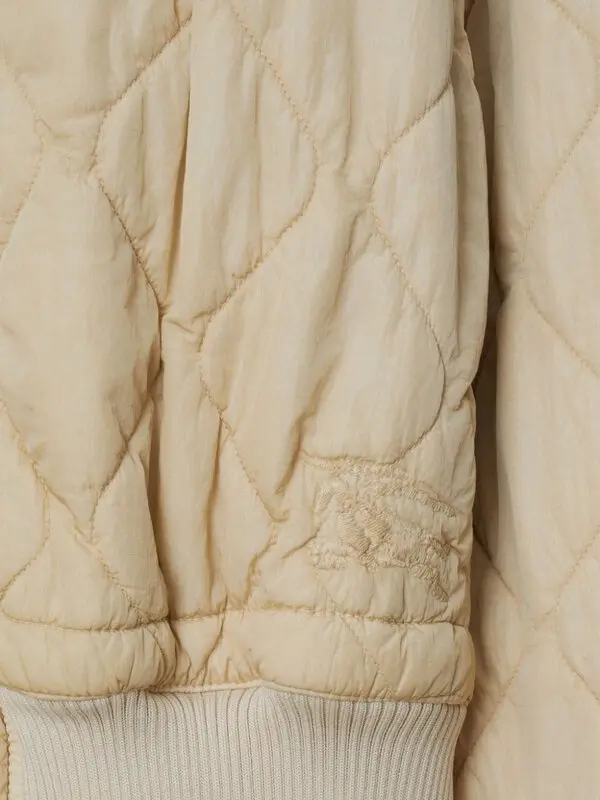 Burberry Quilted Bomber Jacket