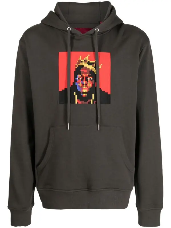 MOSTLY HEARD RARELY SEEN Biggie Appliqué Hoodie