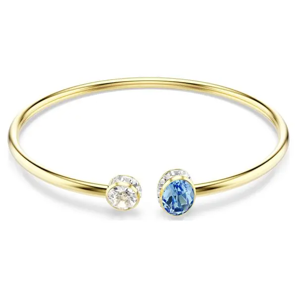 SWAROVSKI Chroma Bangle With Crystals - Blue