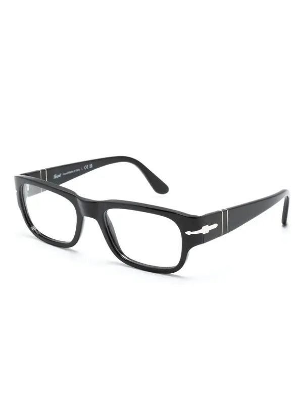 Persol Po3324v Rectangle-frame Glasses - Black