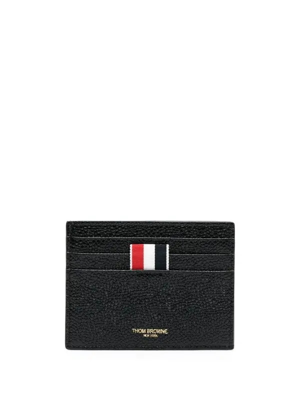 Thom Browne Rwb-stripe Canvas Cardholder