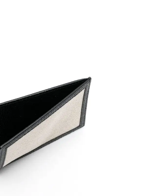 Thom Browne Rwb-stripe Canvas Cardholder
