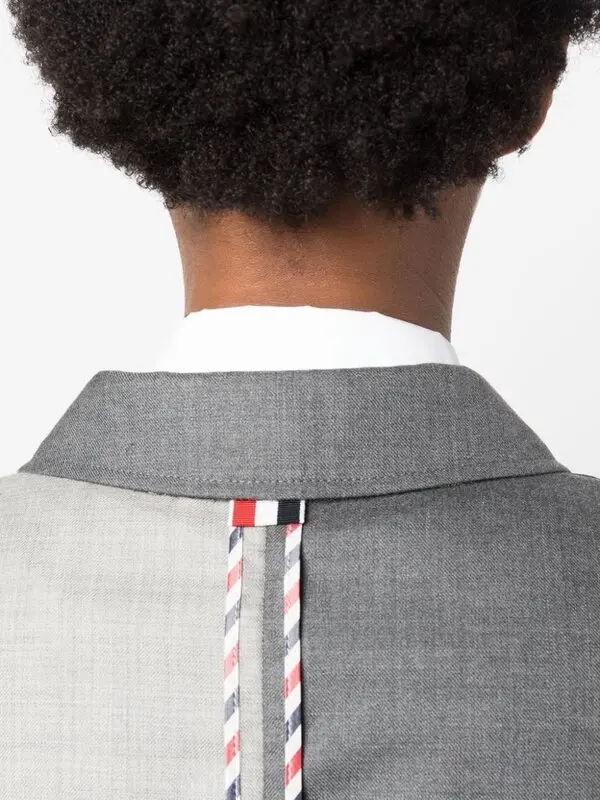 Thom Browne Unconstructed Funmix Wool Blazer - Grey