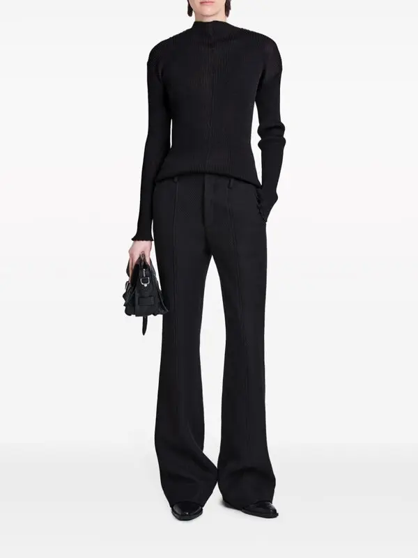 Proenza Schouler Camille Ribbed-knit Top