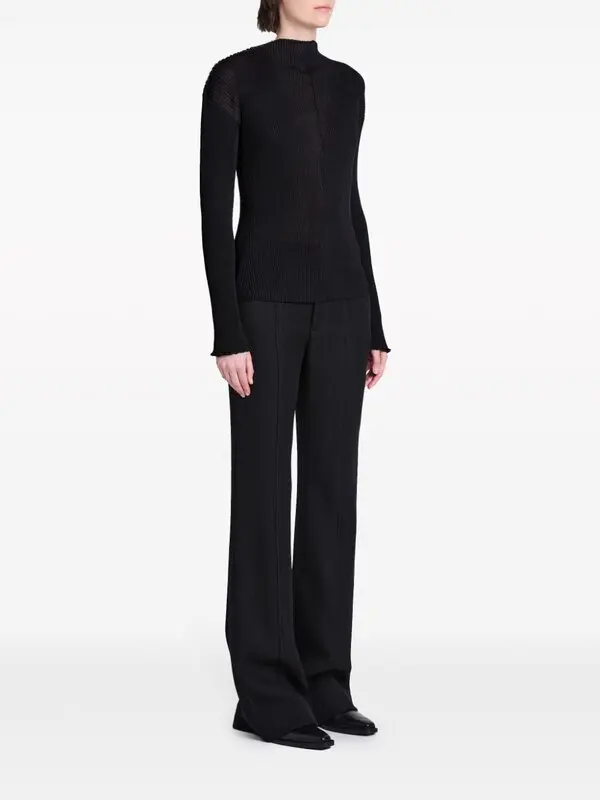 Proenza Schouler Camille Ribbed-knit Top