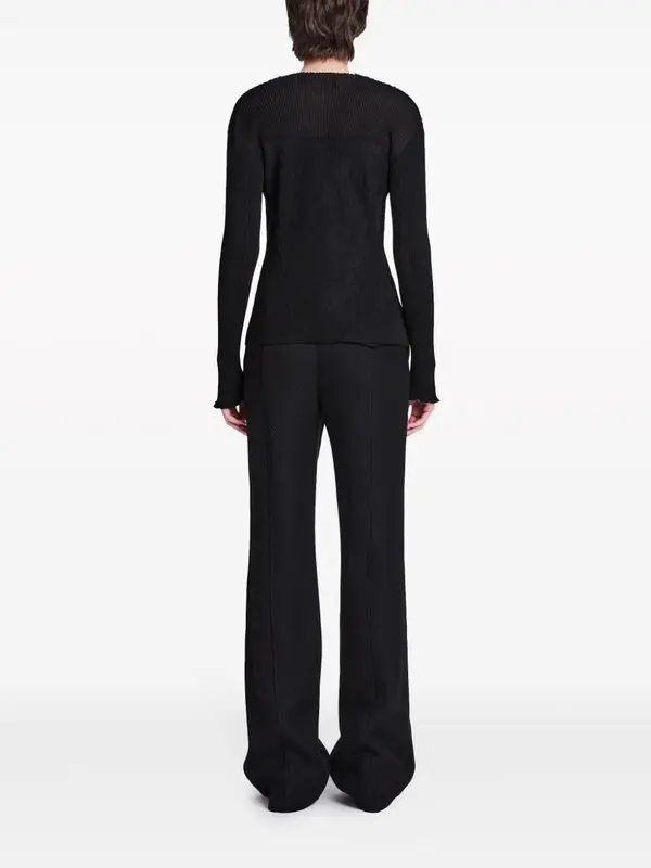 Proenza Schouler Camille Ribbed-knit Top