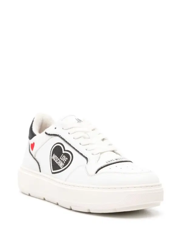 Moschino Leather Sneakers