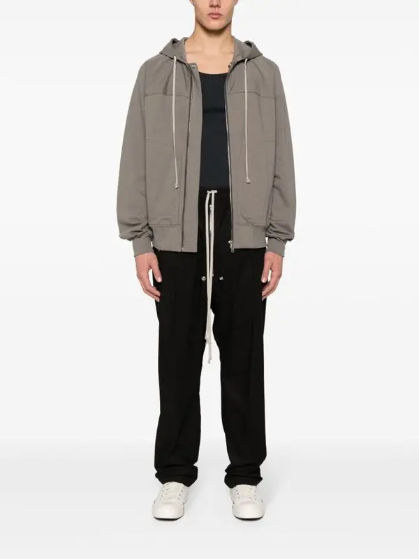 Rick Owens Tapered Drop-crotch Trousers - Black
