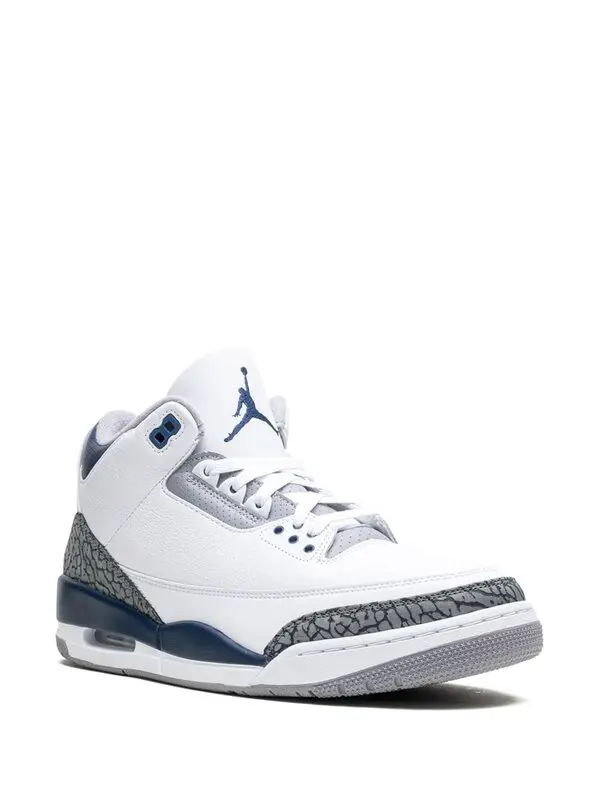 JORDAN Air 3 Midnight Navy Sneakers