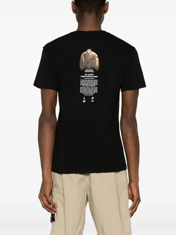 Stone Island Archivio Cotton T-shirt - Black