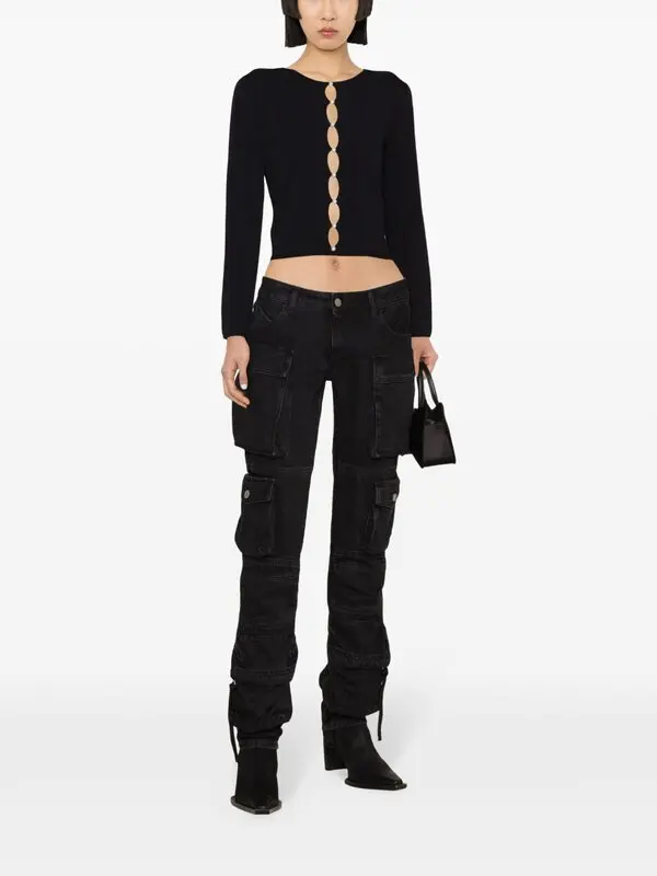 Dsquared2 Pearl-embellished Knit Top