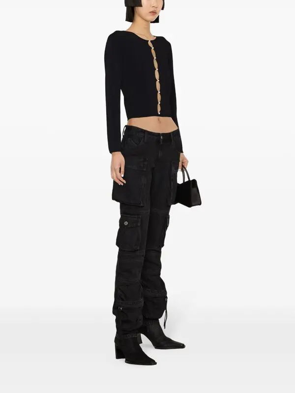 Dsquared2 Pearl-embellished Knit Top
