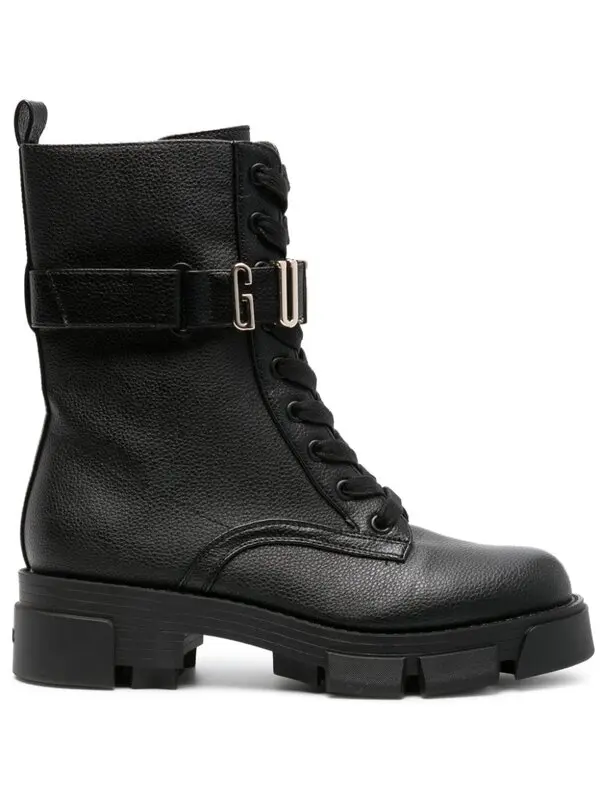 Guess Madox Logo-plaque Boots