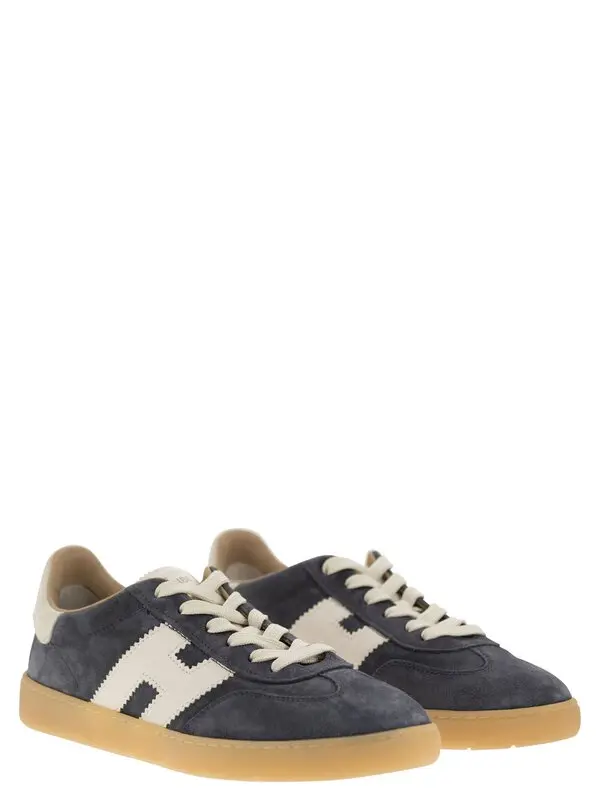 Hogan Hammered Leather Sneakers