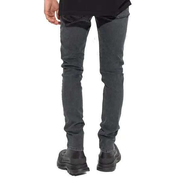 Alexander McQueen Cotton Denim Five-pocket Jeans - Black