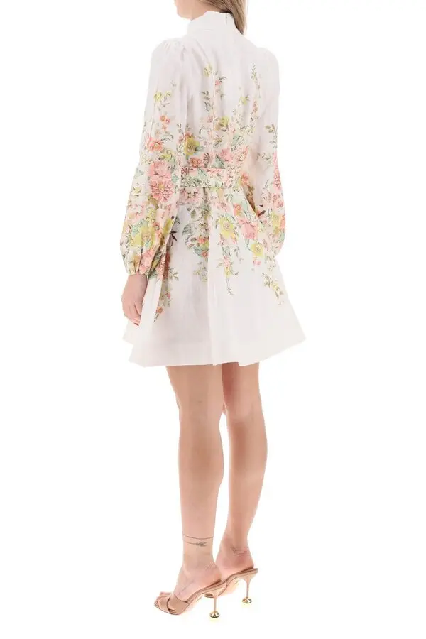 Zimmermann Matchmaker Floral Mini Dress