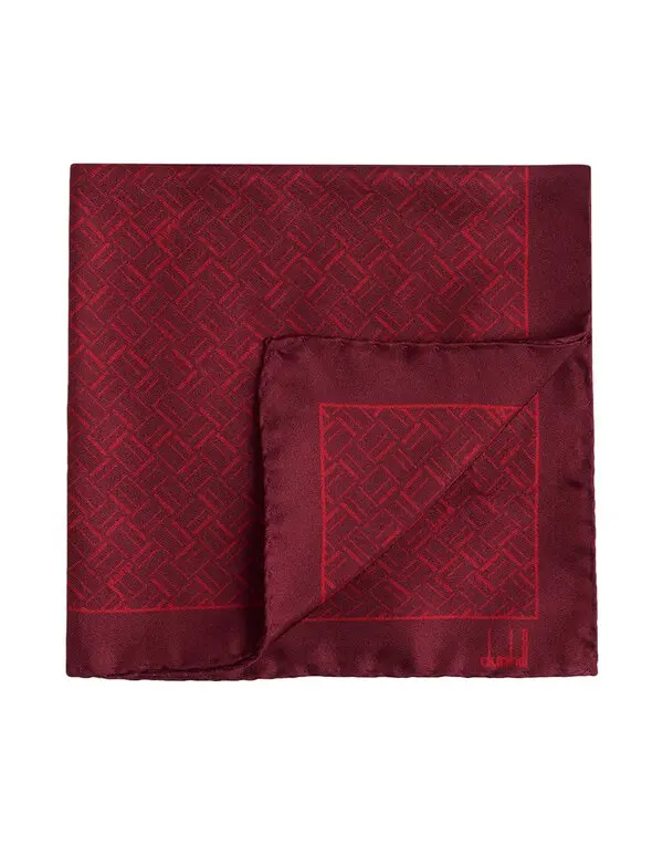 Dunhill Scarf Mulberry Silk - Red