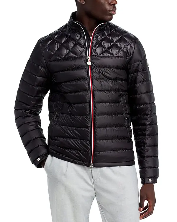 Moncler Benamou Nylon Quilted Down Jacket - Black